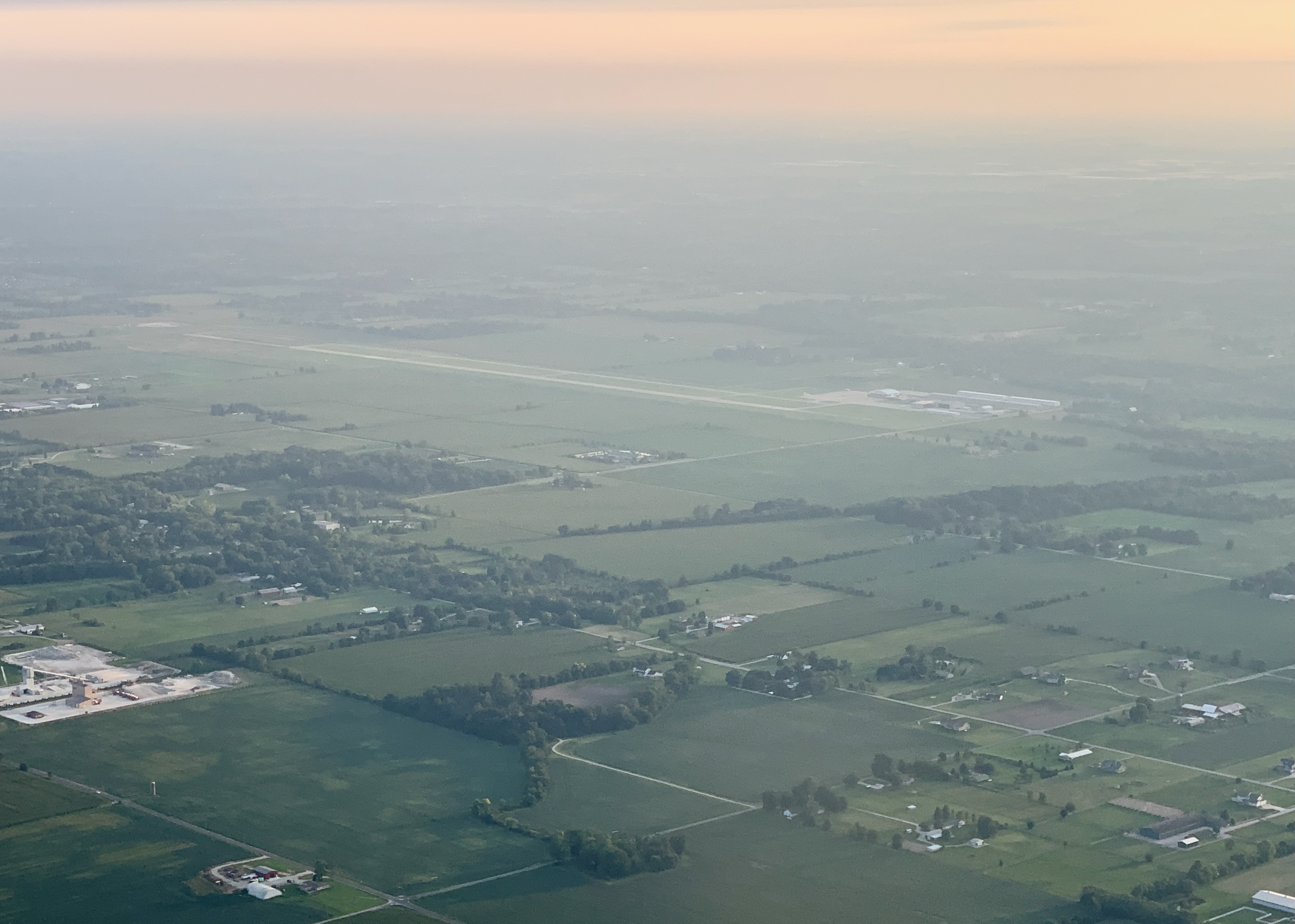 KTYQ from NE, in haze | SkyVector